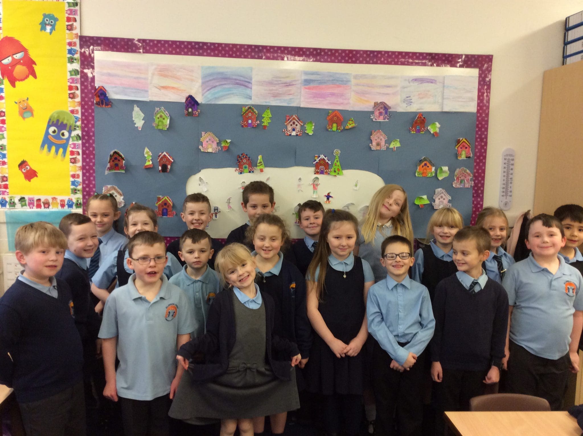A Collaborative Christmas scene! | Allanson Street Primary School
